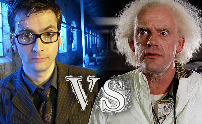 Batalha de rap entre Doc Brown vs Doctor Who – Obrigado Pelos Peixes!